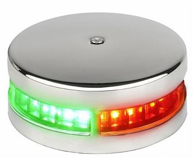 中国 IP66防水 DC10V-30V マリングレード LED バイカラー航海灯 ボート用 販売のため