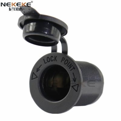 China 12V DC Marine Power Socket with Flame Retardant Nylon and Copper Material for SPST Polarity Applications for sale
