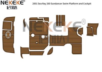 China Marine EVA Flooring For 2001 Sea Ray 260 Sundancer Swim Platform Pad for sale