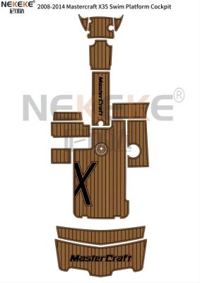 China Marine EVA Flooring for 2008-2014 Mastercraft X35 Swim Platform Cockpit Pad for sale