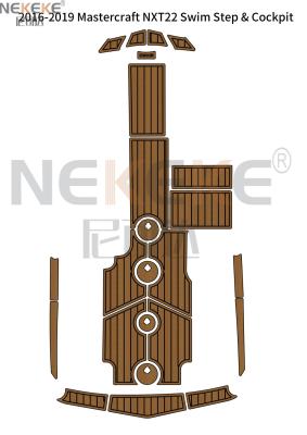 China Marine EVA Flooring for 2016-2019 MasterCraft NXT22 Swim Platform Cockpit Pad for sale