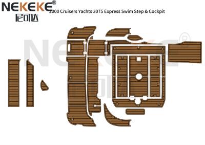 China Marine EVA Flooring for 2000 Cruisers Yachts 3075 Express Swim Platform Cockpit Pad for sale