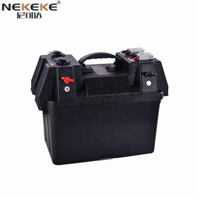 China 12V-24V Multi-function Automatic Battery Cases With Voltage Monitoring Output For Outdoor Electricity for sale