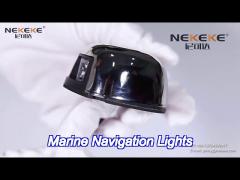 plastic yacht navigation light red green 12v 1w 2nm visibility port and starboard lights
