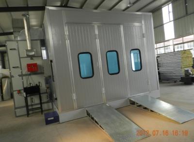China Down Draft Car Spray Booth For Automotive garage with lighting and heating system for sale