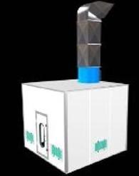 China Auto Car Mixing Room Paint Spray Booth For Automotive Spraying and Baking for sale