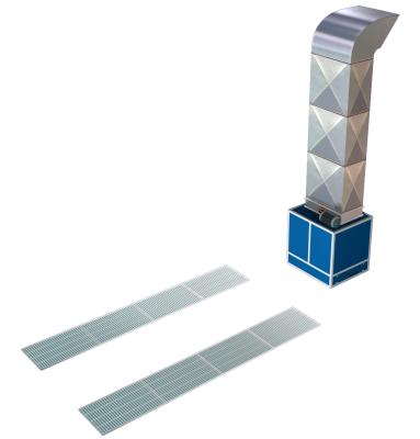 China Painting Prep Stations without Basement 220V for Downdraft Spray Booth for sale