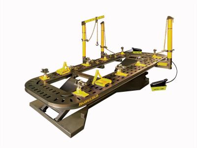 China Auto Body Repair Equipment / Chassis Liner Frame Machine With Two Pumps for sale