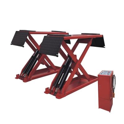China Low Profile Hydraulic Auto Lift , Home Garage In-ground Mid Rise Scissor Lift for sale