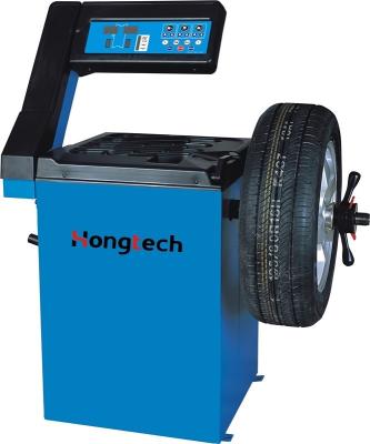 China Automatic Computer Wheel Balancer Machine 220v For Motorcycle / Car for sale