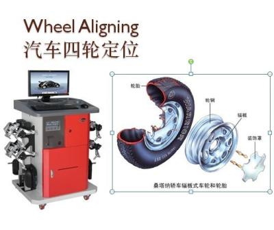 China Automotive 3D Wheel Tire Alignment Machine for sale