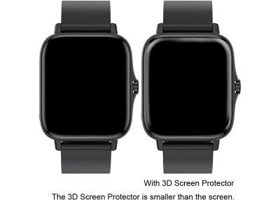 Cina protettore dello schermo di Smartwatch curvo copertura totale di vetro del bordo 1.3inch 3 PACCHETTI in vendita