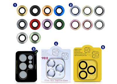 Cina Protezione per obiettivo fotocamera antigraffio di lusso per iPhone 14 Pro Max in vendita