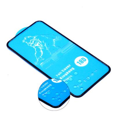 Cina il protettore dello schermo della prova della polvere del silicone 18D per il bordo di Iphon 3d ha temperato l'anti impronta digitale di vetro in vendita
