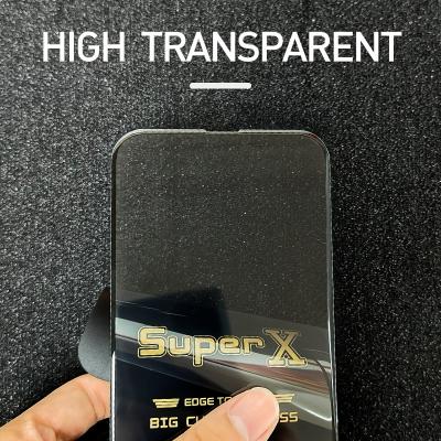 Cina Grande protettore di vetro curvo eccellente dello schermo temperato colla piena della classe di X per Iphone Huawei in vendita