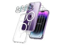China 5 In 1 2.5D Transparent Screen Guard For Iphone 14 for sale