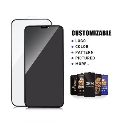 Cina Il telefono cellulare di stile della O ha temperato il vetro 11 12 13 14 pro Max Screen Protector For Iphone in vendita