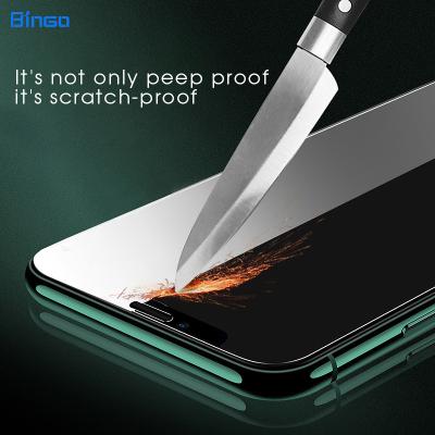 Cina L'anti spia 18d ha temperato il protettore di vetro dello schermo della segretezza per Iphone in vendita