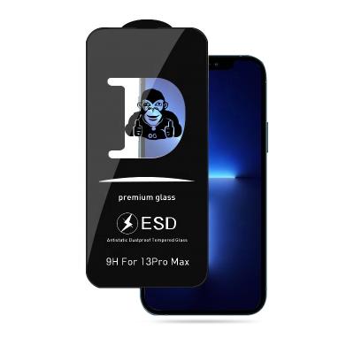 Cina Anti protettore statico dello schermo 3D di ESD per l'iPhone 11 12 13 pro massimi in vendita
