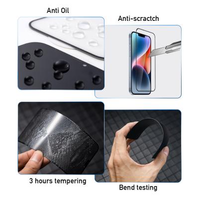 Cina Il protettore su ordinazione dello schermo 3D ha temperato il vetro per Iphone 11 12 13 14 pro Max Plus Screen Protector in vendita