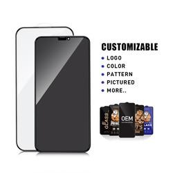Cina Il protettore su ordinazione dello schermo 3D ha temperato il vetro per Iphone 11 12 13 14 pro Max Plus Screen Protector in vendita