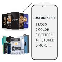 China Customization OEM 9H 3D Screen Protector For IPhone 14 13 12 Pro Max for sale