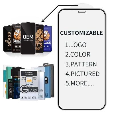 Cina Protettore su ordinazione dello schermo del ODM 9H 3D dell'OEM per l'iPhone 14 13 12 12pro massimi in vendita
