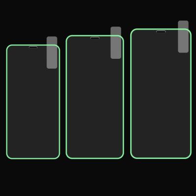 Cina Protettore di vetro temperato luminoso dello schermo del telefono 9H per Iphone 14 12 11 13 pro massimi in vendita