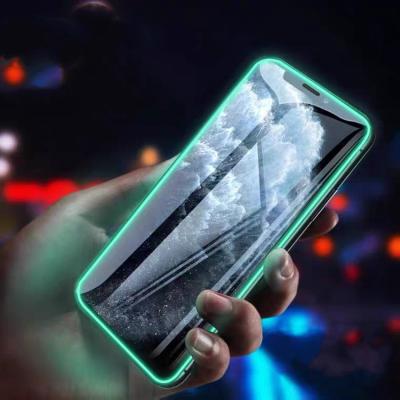 Cina 3d ha curvato il vetro temperato luminoso del telefono cellulare per Iphone Infinix in vendita