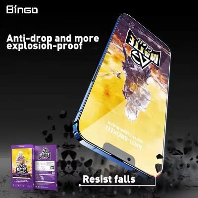 Cina Anti protettore opaco del vaglio a scosse 3d dito AG per pro massimo dell'iPhone 14 in vendita