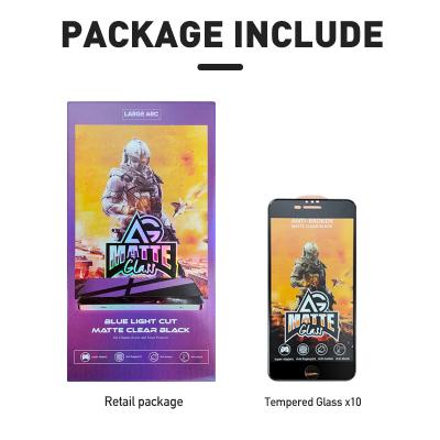 Cina Anti protettore opaco del vaglio a scosse 3d dito AG per pro massimo dell'iPhone 14 in vendita