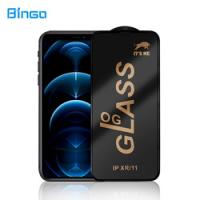 China Bubble Free 3d Tempered Glass Screen Protector For Iphone 12 13 14 Pro Max for sale