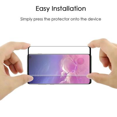 Cina Il vetro 3d del bordo curvo telefono cellulare ha curvato il vetro di For Samsung S21 3d della guardia dello schermo in vendita