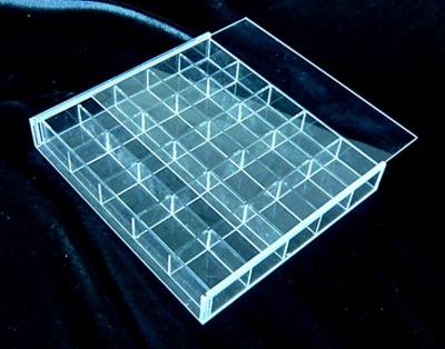 China clear acrylic divider box for storage for sale