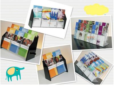 China professional manufacturer customizing acrylic brochure holder for sale