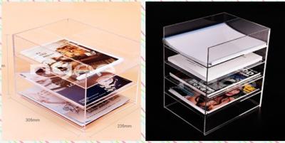 China clear acrylic magazine display holder for sale