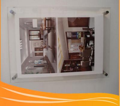 China Customize different size wall-mounted acrylic poster frame for sale