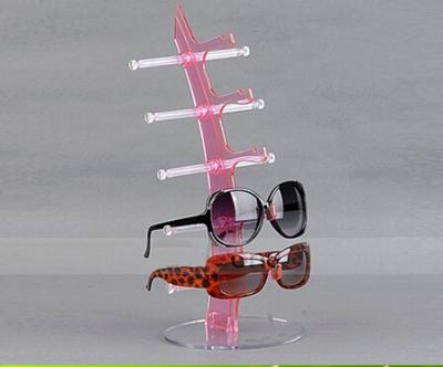 China Custom Colorful Acrylic Eyewear Display Racks Manufacturers for sale