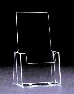 China A4 size Clear acrylic brochure holder for sale