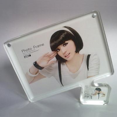 China Table stand acrylic photo frame for sale