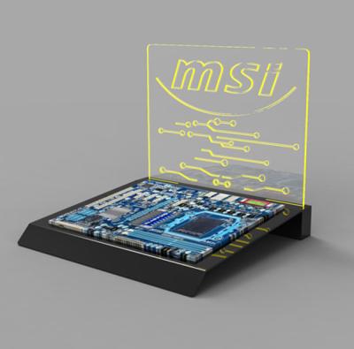 China LED Acrylic display rack for consumer electrics retail for sale