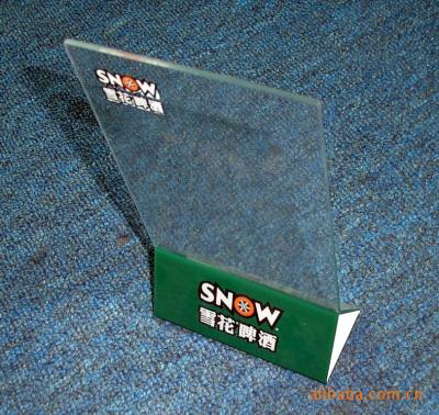 China Customized acrylic menu holder for beer supplier for sale