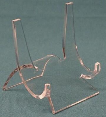 China Clear Acrylic Plastic Display Stand Easel for sale