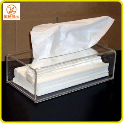 China customized all kinds of clear acrylic tissue box for sale