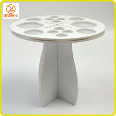 China white round acrylic brush dryer for makeup brush drying for sale
