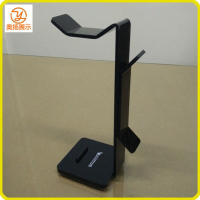 China Popular customized acrylic earphone display headphone display stand for sale