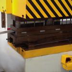 China LPG Cylinder Bottom Ring Production Line Ring Press Coil Inner Dia Range 460-540mm for sale
