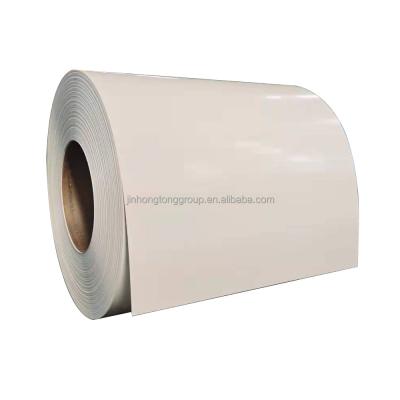 China Color Coated Steel PPGI White Color Code 9016 Prepainted Galvanized Steel Coil 0.4mm PPGL for Corrugated Sheet Production for sale