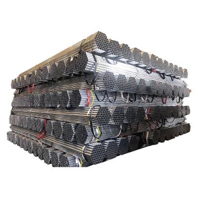 China Certificate BIS Flat Oval Galvanised Square Rectangular Hollow Section ASTM A179 Carbon Steel Pre Galvanized Scaffolding Pipe Tube 20 ft for sale