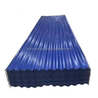 China Hardness Mid Hard Galvanized PPGI Steel Roof Sheets Color Coated Metal Corrugated Roofing Sheets in RAL Customized Color for sale